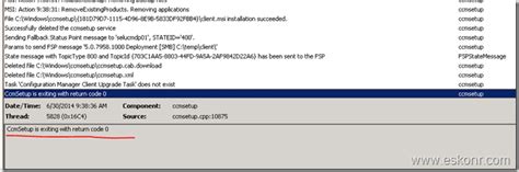 sccm configmgr 2012 ccmsetup installation failed error exitcode 1638