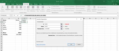 How To Calculate Z Score In Excel