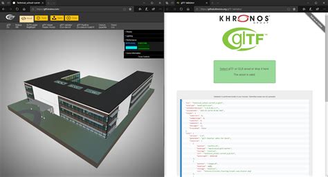 convert your files from revit or sketchup to glb or gltf files by hot