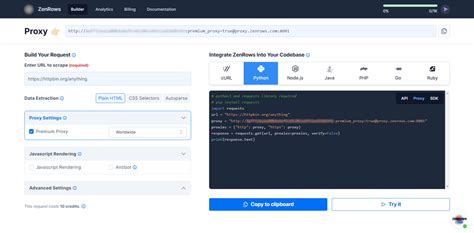 how to use a proxy with python requests in 2023 zenrows