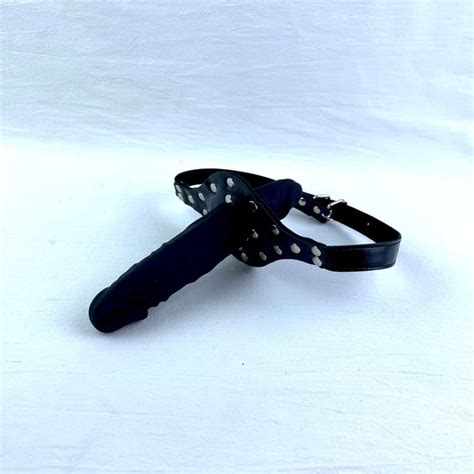 Penis Gag With Feeding Tub Etsy
