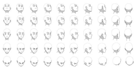 Head Angles Chart By Flipfloppery On Deviantart Face Angles Head