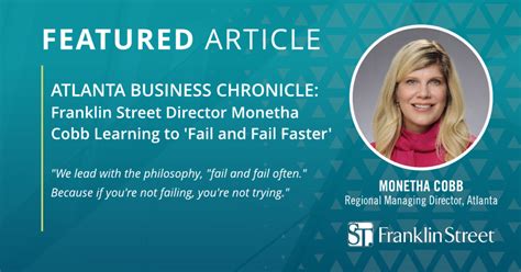 Atlanta Business Chronicle Franklin Street Director Monetha Cobb