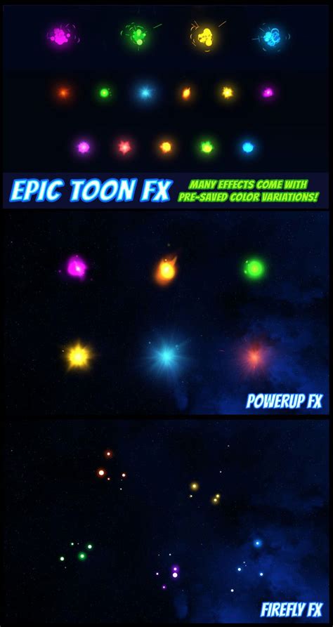 epic toon fx vfx particles unity asset store