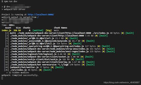 error cannot find module ‘webpack cli bin config yargs‘ 报错的解决方法？ 浅浅一笑
