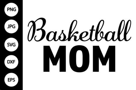 Basketball Mom Svg Basketball Mama Svg Graphic By Mydigitalart13