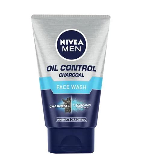 Nivea Men Oil Control Face Wash With Charcoal And Cooling Mint 50 G