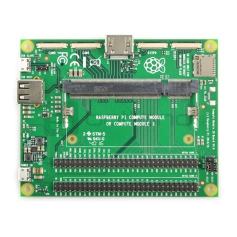 rpi 3 compute module i o płytka prototypowa dla sklep dla robotyków