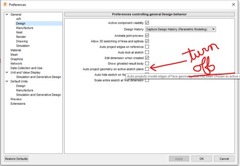 solved sketch outlines not appearing when created from object face