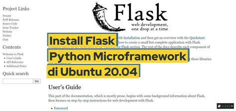 cara install flask di ubuntu 20 04 musa amin