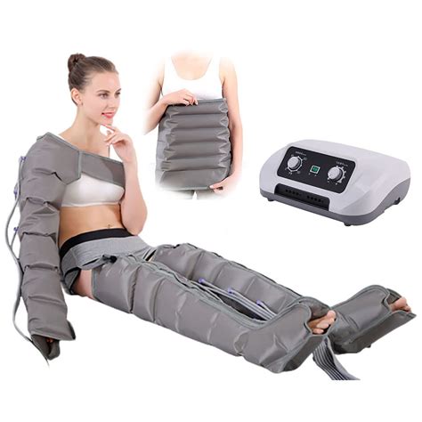 Buy Air Compression Massager Machine Lymphatic Drainage Leg Massager