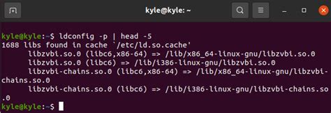 linux ldconfig command with examples