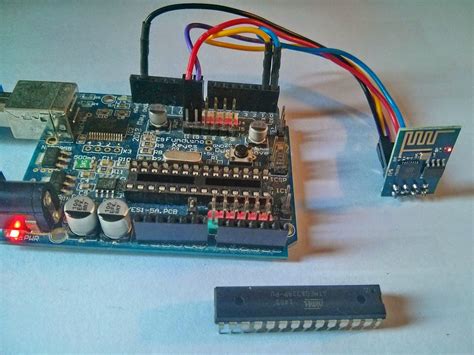 microcontroller projects wifi module esp8266 at command test
