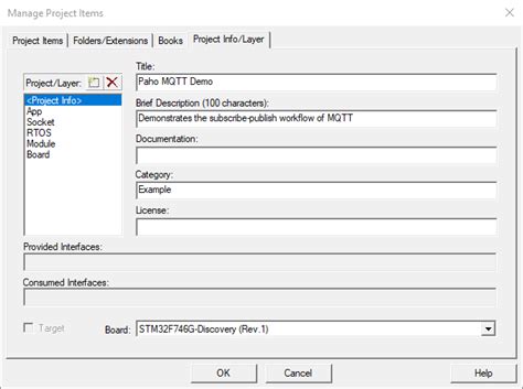 µvision user s guide project information and layers