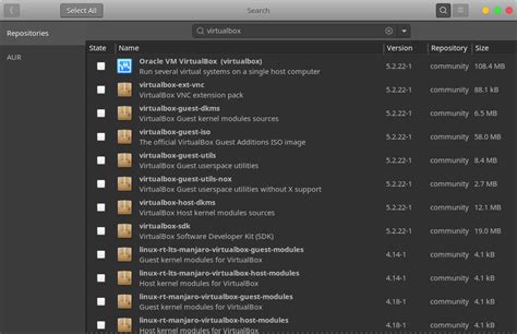 Install Virtualbox Manjaro 18 Manjaro Dot Site