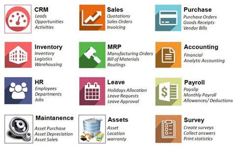 odoo erp software overview