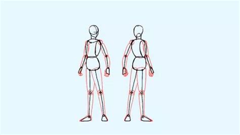 How To Draw A Body 14 Steps With Pictures Wikihow Male Body