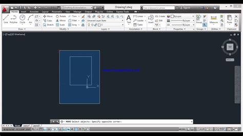 autocad basic tutorials 2d tools offset expload and fillet youtube