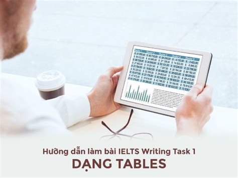 Hướng Dẫn Viết Dạng Tables Chi Tiết Ielts Writing Task 1