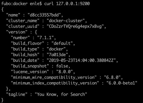 elasticsearch install docker