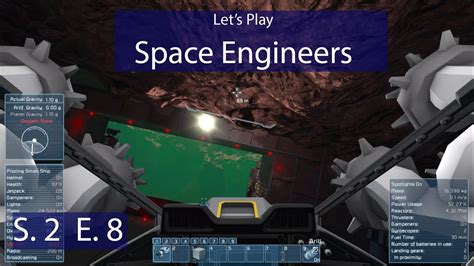 space engineers s 2 ep 8 building the command deck let s play