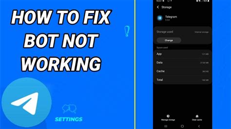 how to fix bot not working android on telegram app youtube