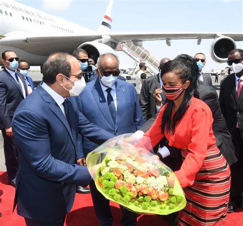 المتحدث الرئاسي ينشر صور وصول واستقبال الرئيس السيسي فى جيبوتى بوابة