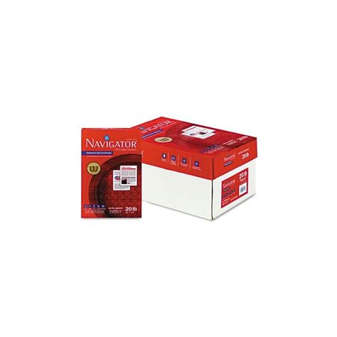 Paquete De Papel Bond Navigator Multipurpose Carta Blanco 75 Gr 1500
