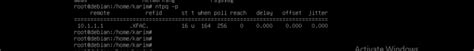 how to setup ntp server and client on debian 10