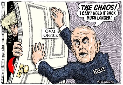 Political Cartoon U S Trump White House Chaos John Kelly The Week