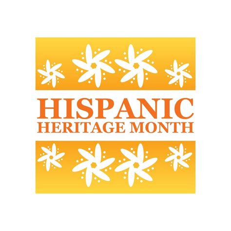 Premium Vector Hispanic Heritage Month Isolated Header Design Element