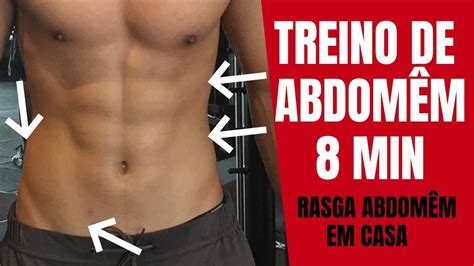 Treino RÁpido Para Trincar O AbdÔmen Em Casa Youtube