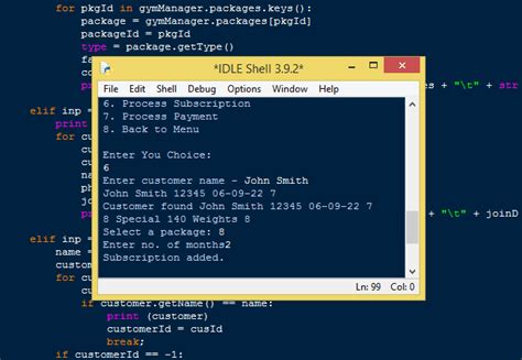 fitness club management system in python free source code free source