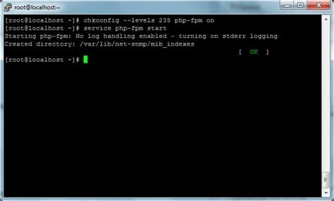 Установка web сервера nginx php fpm mysql на centos —