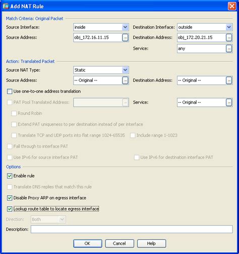 configure asa version 9 port forwarding with nat cisco