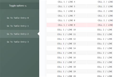 highlight menu items on scroll navscroll js