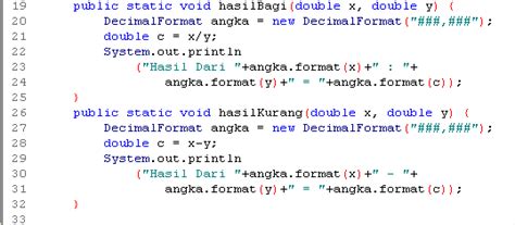 programming language and java