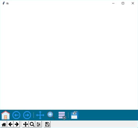 python how do i configure a matplotlib toolbar so that