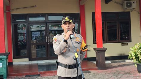 Pimpin Upacara Kenaikan Pangkat Pengabdian Kapolres Blora Berpesan