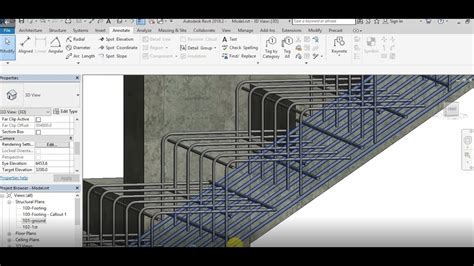 structure detailing in revit lesson 3 part2 youtube