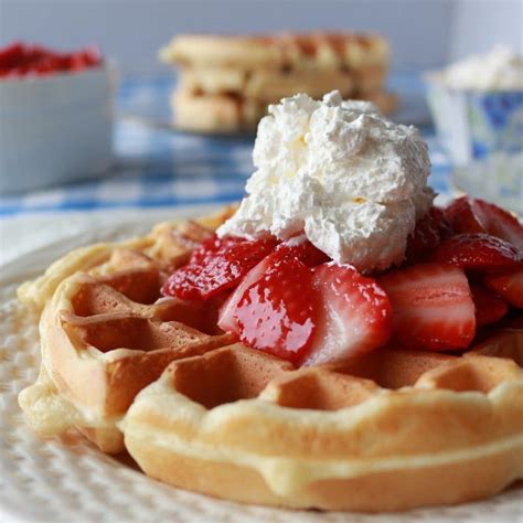 Crispy Waffle Recipe
