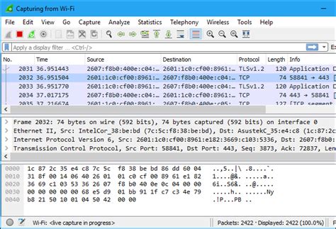 how to use wireshark to capture filter and inspect packets
