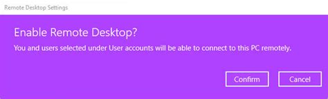 how to enable rdp remote desktop protocol on windows 10