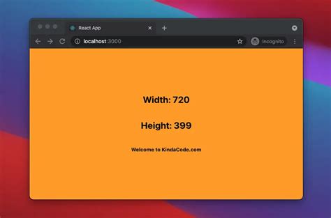 react typescript re render a component on window resize kindacode