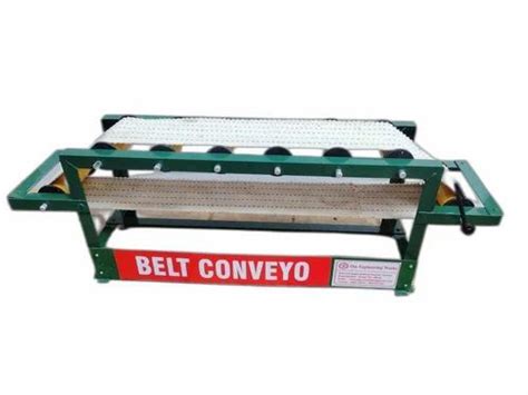 Mild Steel Belt Conveyor Capacity 50kg Feet At Rs 5500 Piece In