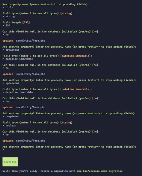 creating entities with doctrine orm building powerful rest apis with