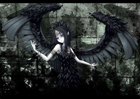 Black Demon Named Raven Anime Pinterest Oscuridad Y Bella
