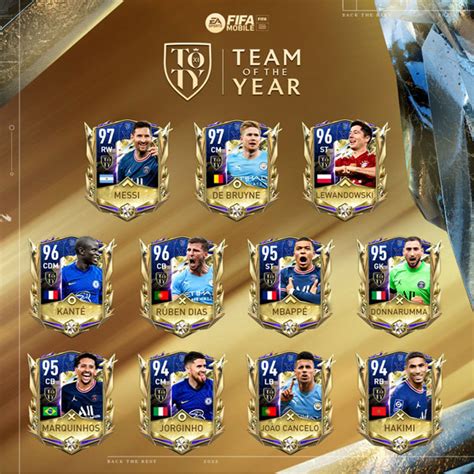 Fifa Mobile 22 Toty Team Of The Year Event Guide