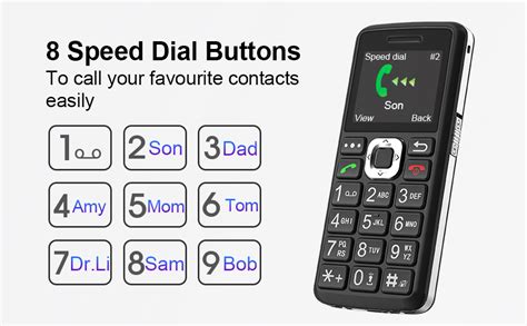 Easyfone T200 4g Lte Big Button Baisc Senior Mobile Phone Easy To Use