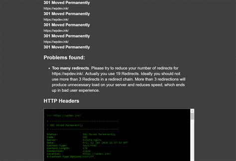 how to fix the err too many redirects error